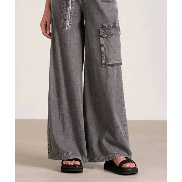 Elan | Pants & Jumpsuits | New Elan Womens Rosewood Wide Leg Cargo ...